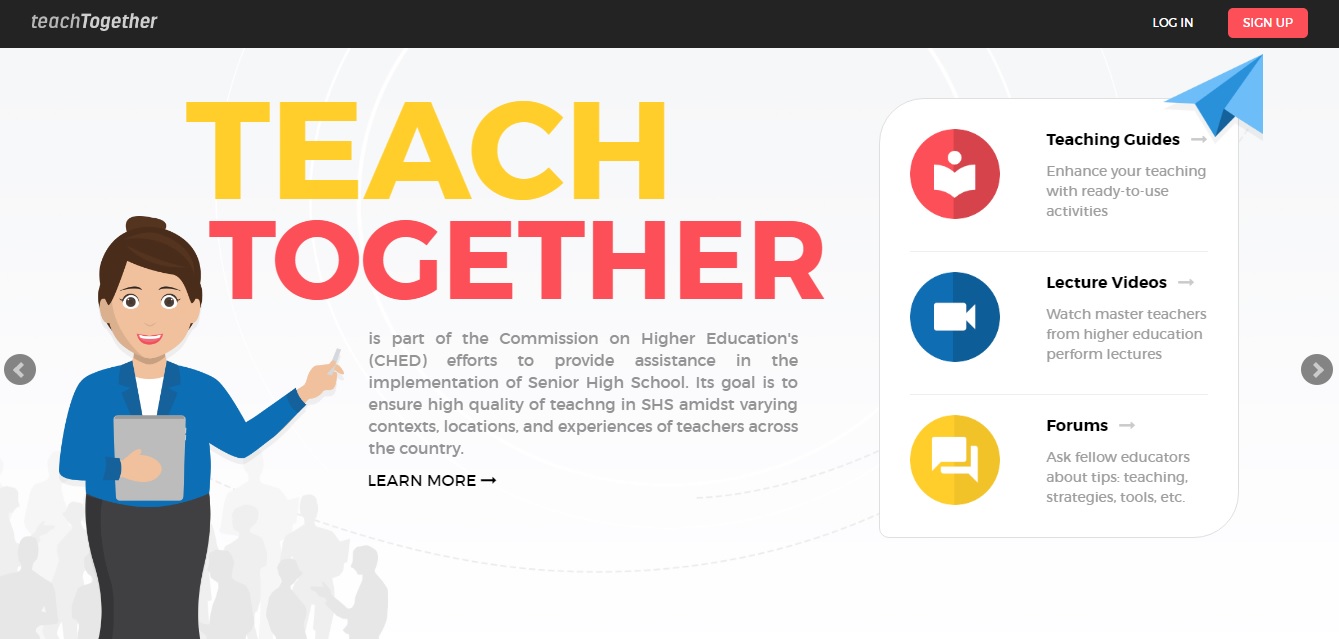 CHED SHS Teach Together: Teaching Guides, Lecture Videos and Forums CHED SHS Teach Together: Teaching Guides, Lecture Videos and Forums