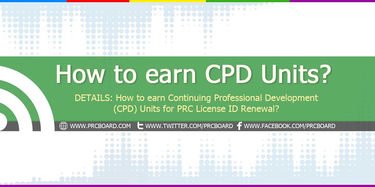 How to Earn CPD Units for PRC ID License Renewal?