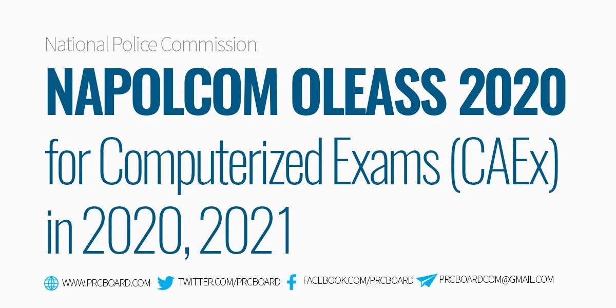 NAPOLCOM PNP Computerized Exam 2020 and 2021, Online Application ...