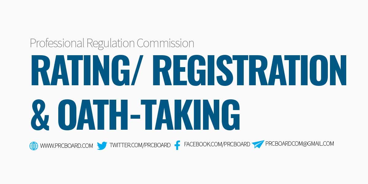 Verification of Rating, Registration, Oath-Taking: November 2022 ...