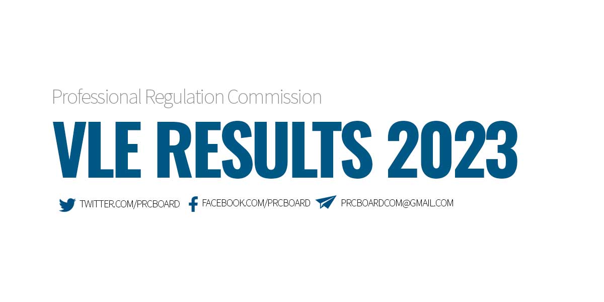 VLE RESULTS: March 2023 Veterinarian Licensure Exam Passers