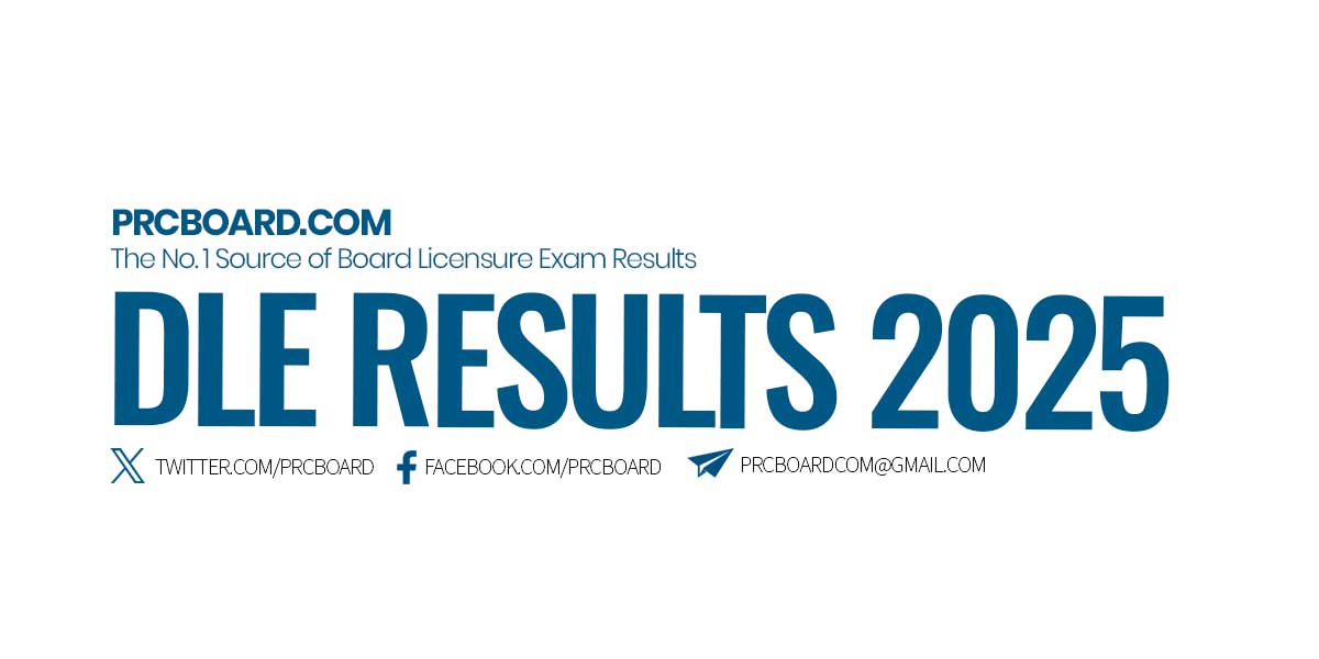 DLE RESULTS: November-December 2025 Dentist Licensure Exam List of Passers