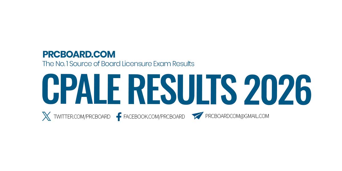 CPALE RESULTS May 2026: Certified Public Accountant Licensure Exam Passers