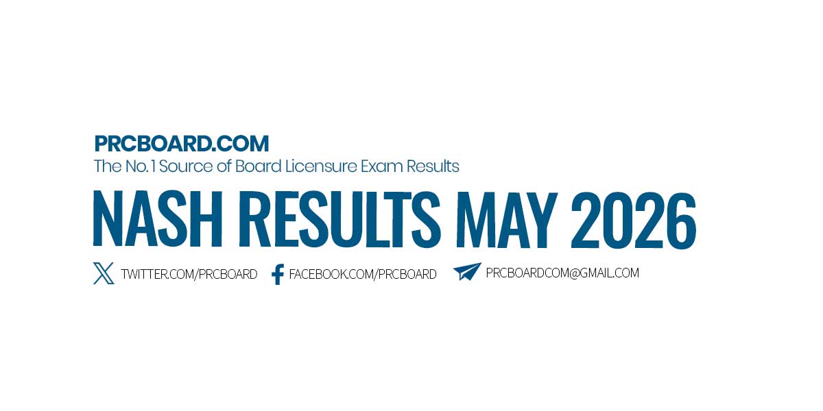 NASH RESULTS: May 2026 National Assessment for School Heads Batch 2 ...